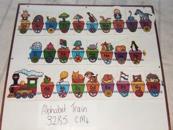 Alphabet Train Puzzle