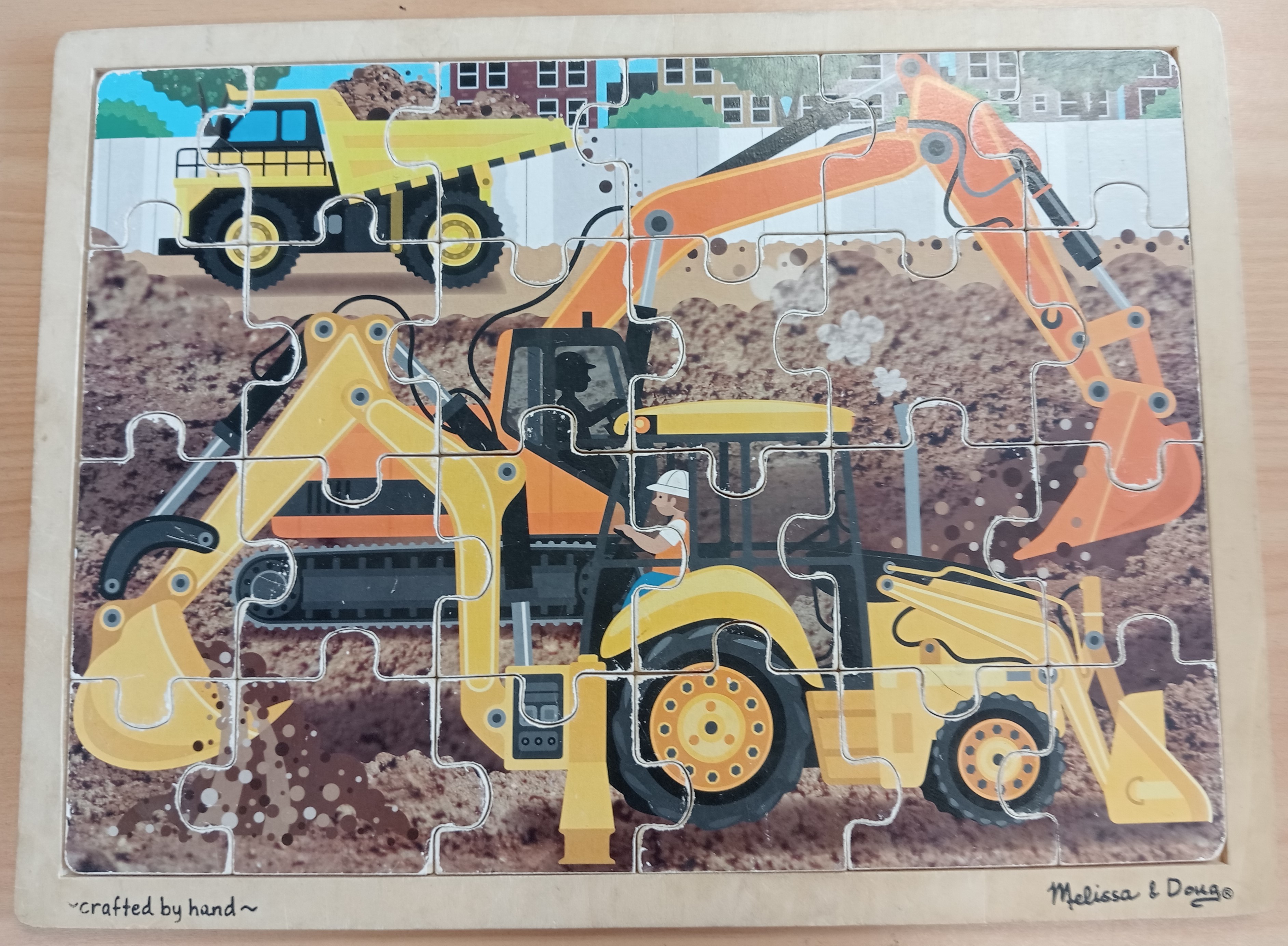 Diggers At Work Puzzle