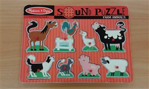 Farm Animal Sound Puzzle