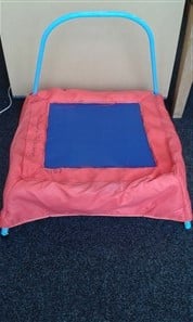 Red & Blue Trampoline